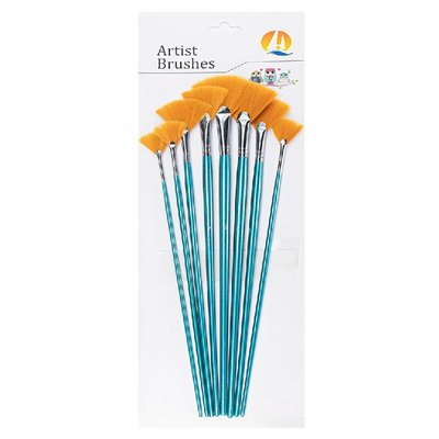 Nylon Golden Hair 8mm Artist Paint Brushes Set