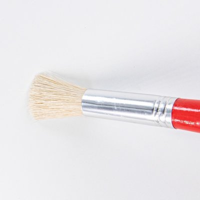 Bristle Hair Aluminum Ferrule 10mm Childrens Paint Brushes