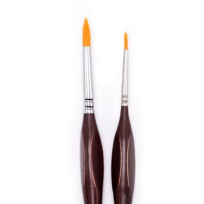Wooden Handle Copper Ferrule Artist Paint Brushes Set
