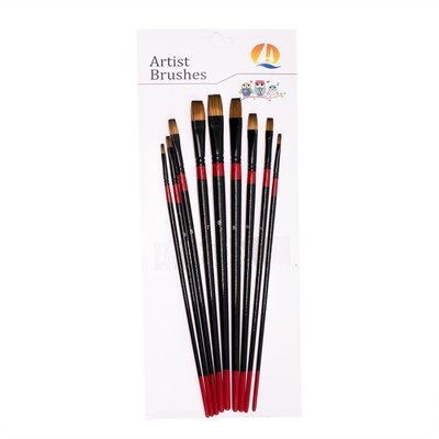 Aluminum Ferrule Artist Paint Brushes Set