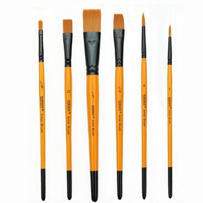 Aluminium Ferrule #12 Artist Acrylic Paint Brushes