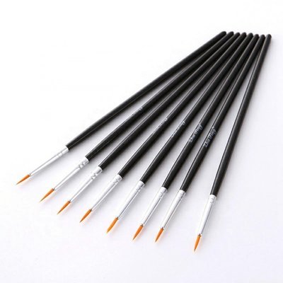 Wood Handle Goat Hair Artist Acrylic Paint Brushes