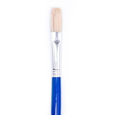 Flat Children 9pcs #12 Artist Oil Paint Brushes