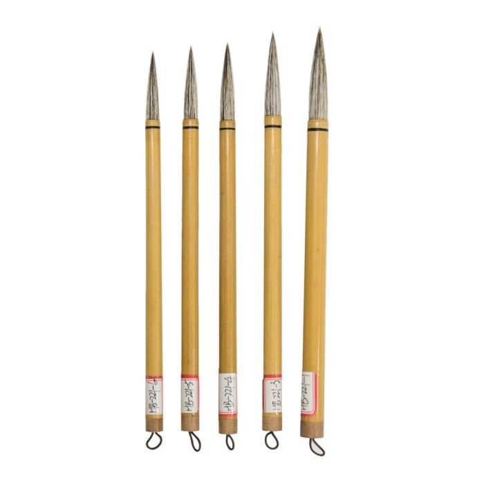 Goat Hair Chinese Bamboo Paint Brushes
