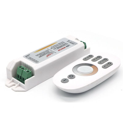 2.4G RF Touch Screen LED Controller Stable Signal Different Zon Control Realizable for Double color White/Warm White str