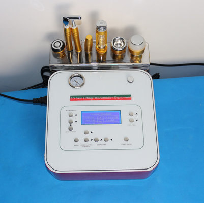 Professional 7 in 1 Portable needle free mesotherapy electroporation rf radio dermabrasion ultrasonic machine supplier