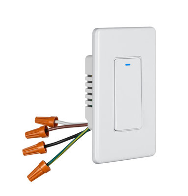 Voice APP 39mm 10A 600W Wifi Controlled Light Switch