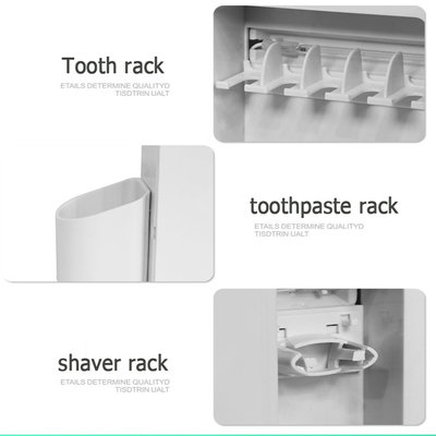 White 5V 99.99% Ultraviolet Toothbrush Sanitizer