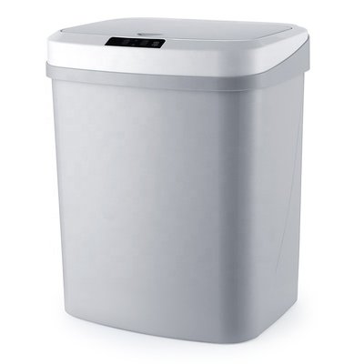 Rectangular Mute 16L 10UA Induction Trash Can