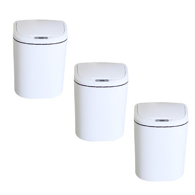 3 AA Batteries 12L 33cm Automatic Sensor Dustbin
