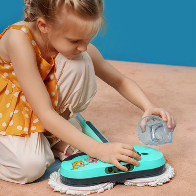 230r/M 50min Cordless Spinning Mop For Children House