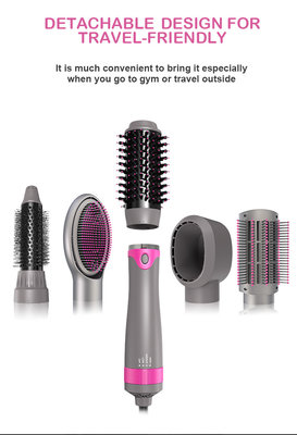 5 In 1 Interchangeable Hot Hair Styling Brush Powerful DC Motor