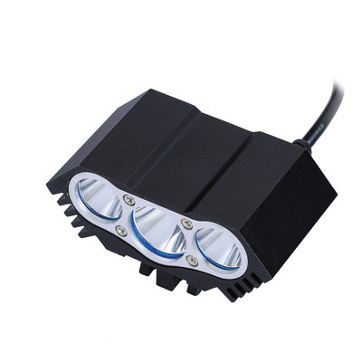 Super Bright 6000Lm 3x CREE XM-L U2 Dynamo Bicycle Light Aluminum Alloy