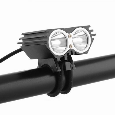 Solar Storm 5000 Lumen 2x CREE XML U2 LED Mountain Bike Lights / Bicycle Headlight