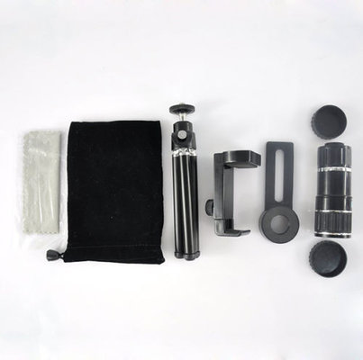 ABS Case 12x Mobile Telescope Lens kit  For Samsung Galaxy S4 / 5