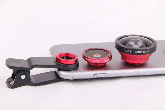 Universal 3 - In - 1 Smartphone Camera Lens Kit  For Smartphone Tablet PC