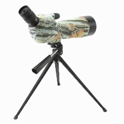 Telescope Camo Tripod Angled 20 - 60x60 Spotting Scope , Field Angle 2.1 - 1.1 Degree