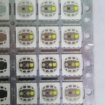 Safe RGBW LED Chip Launched EMC Substrate Surface Mounted -20 To 85 °C Operating Temp