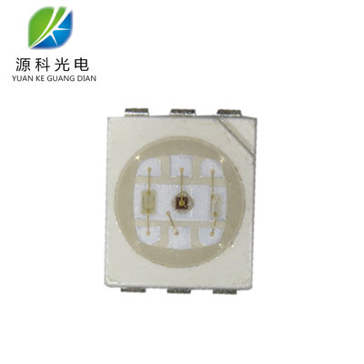 Ultra Brightness RGB LED Chip , 6 Pin Smd2835 Led Chip For Led Keyboard Light