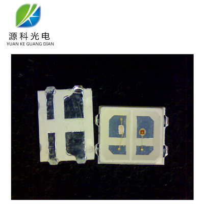 Bi Color SMD 2835 LED Chip Dual Chips Pin Polarity 120 Degree Viewing Angle