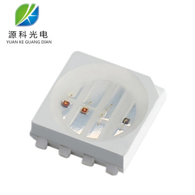 Violeta amarilla roja infrarroja 850nm 660nm del microprocesador durable de RGBW LED 410nm para T5 y el panel