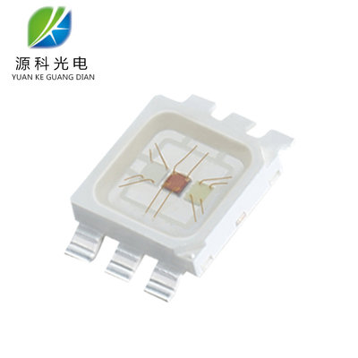El Pin Rgb del poder más elevado 6 de 3W llevó el microprocesador 900 - 1050 mA LED actual para la iluminación de la etapa
