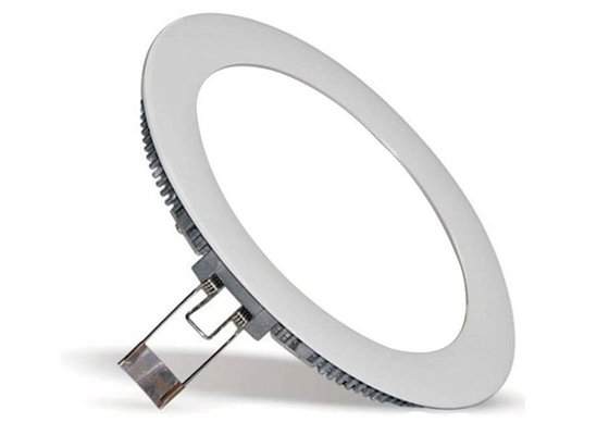 China Thin 22w 1750lm Led Round Panel Light 10inch For Office / Hall supplier