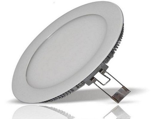 China Aluminum LED Round Panel Light , Corridor 1400lm 8 Inch Led Light supplier