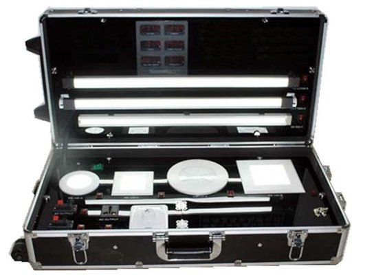 Customized Convenient Dimmer Switch LED Suitcase for exhibition , CE / RoHS supplier