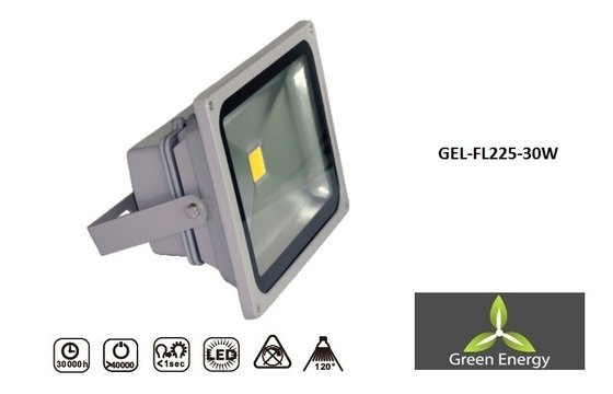Energy Saving Outdoor LED Floodlight , 30 Watt Waterproof Flood Light supplier