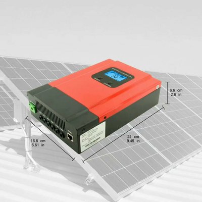 solar panel battery charge controller MPPT 60A 12V/24V/36V/48V with Apple/Android APP