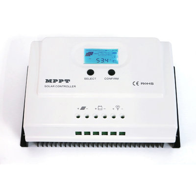 12V 24V auto work 50A MPPT solar charge controller with APP monitoring