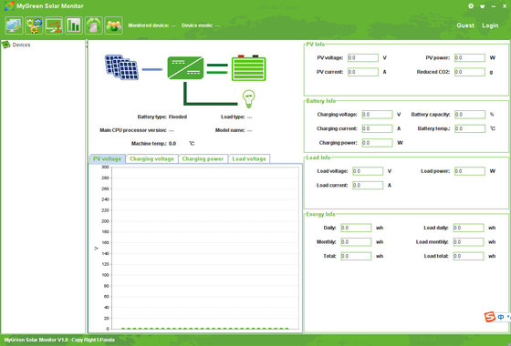 50A 12V/24V MPPPT solar charge controller for  Solar Power System