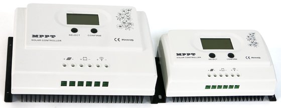 Natural Cooling Design Digital Solar Charge Controller Four Control Types For Output supplier
