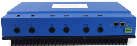 Blue Solar Panel MPPT Charge Controller Intelligent Design With Temperature Sensor supplier