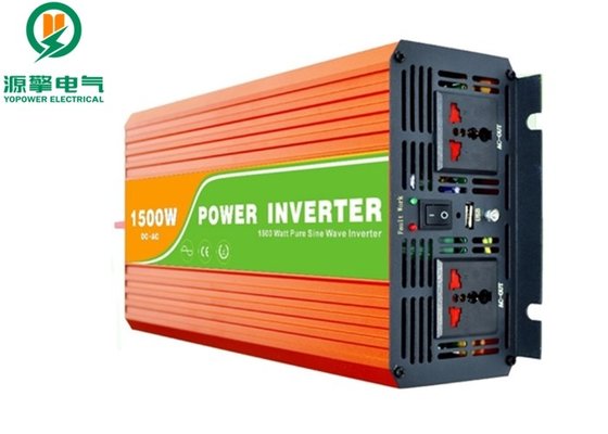 50Hz / 60Hz 1.5KW Full Sine Wave Power Inverter Low Distortion 48VDC To 220VAC supplier