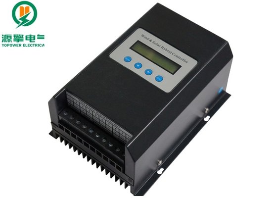 Intelligent MPPT Solar Wind Charge Controller 24V 500W High Converting Efficiency supplier