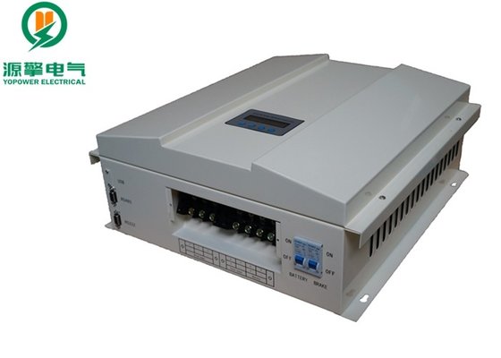 White 24V Wind And Solar Hybrid Charge Controller For Independent Wind Generation System supplier