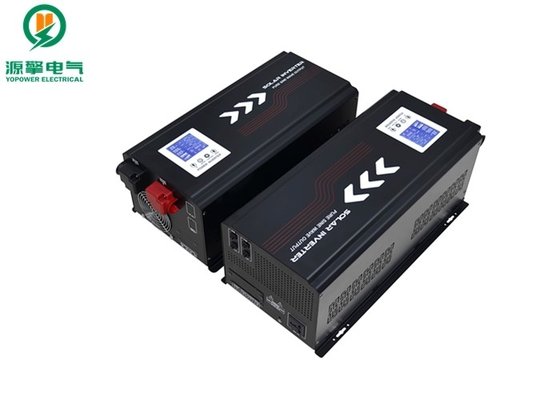 Black Solar Controller Inverter Double LCD Display High Conversion Efficiency supplier