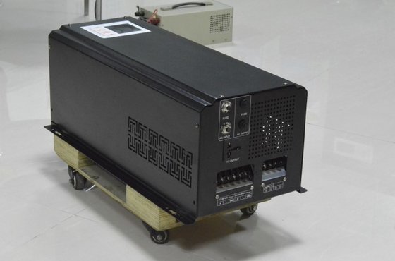 Intelligent Solar Controller Inverter Black Color Pure Sine Waveform Output supplier