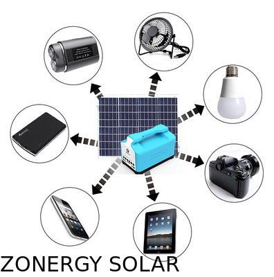 2021 Portable 80w 100 watt Solar Panel Power Generate Charger Power Bank Light Bulb Battery Systems Powerbank