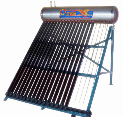 SRCC High Pressure Solar Water Heater , Galvanized Sheet Outer Tank