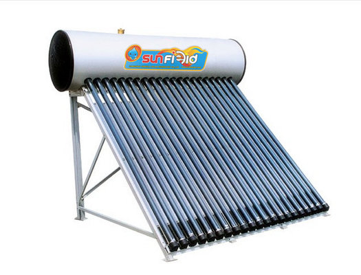 Heat Pipe High Pressure Solar Water Heater , Twin-Glass Solar Vacuum Tubes