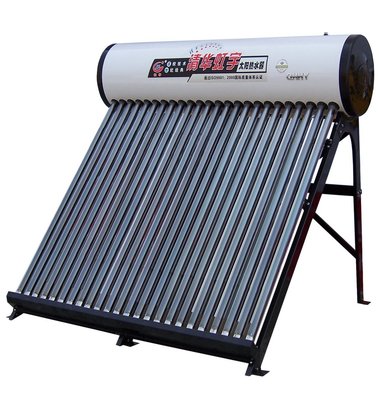 non-pressurized solar water heater , Outer tank Coated steel,0.4mm