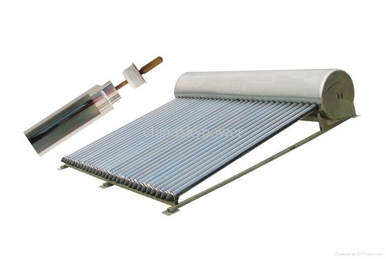 High efficient pressurized heat pipe solar domestic hot water heater