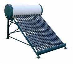 Copper coil integrated preheated pressurized solar water heater