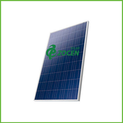 Laminated 250W High Output Polycrystalline Silicon Solar Panel 1000VDC