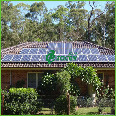 High Efficiency 360V - 440V 8KW Residential Solar Power System CEC / MCS
