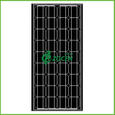Commercial Rooftop 150W 18V Custom Solar Panels Monocrystalline