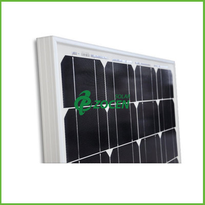 50 Watt High Efficient Monocrystalline Solar Module With Aluminium Frame